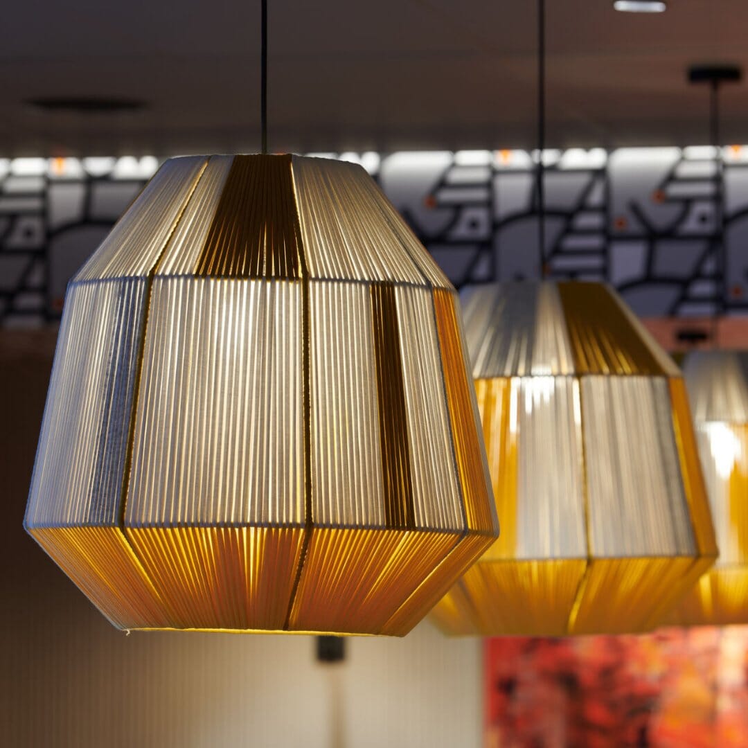 Handcrafted Woven Lampshades by Ashanti Design