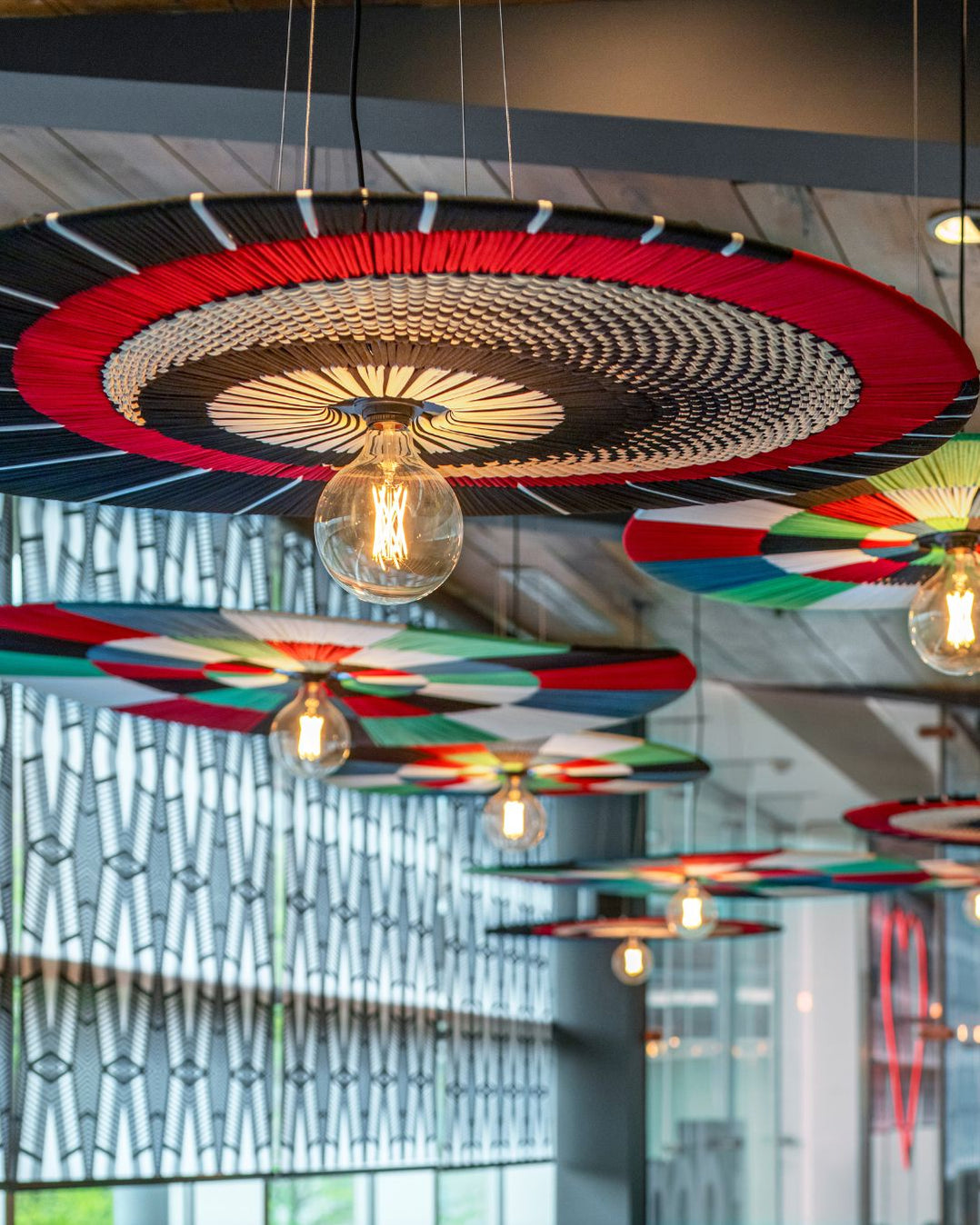 African-Inspired Wall Lights by Ashanti Design
