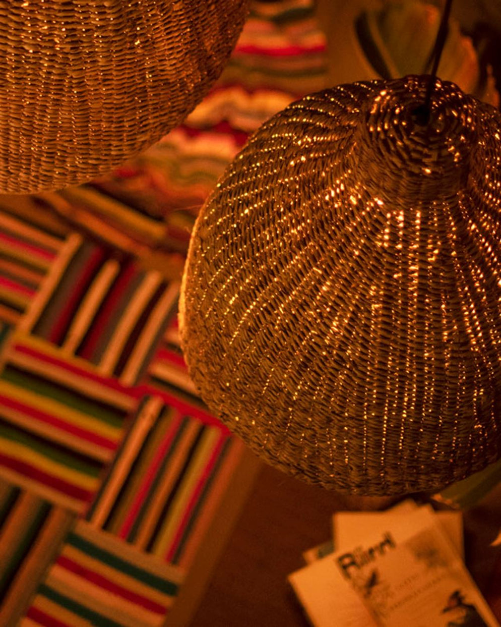 Ashanti Design Basket Lampshades: Handmade, Sustainable Lighting