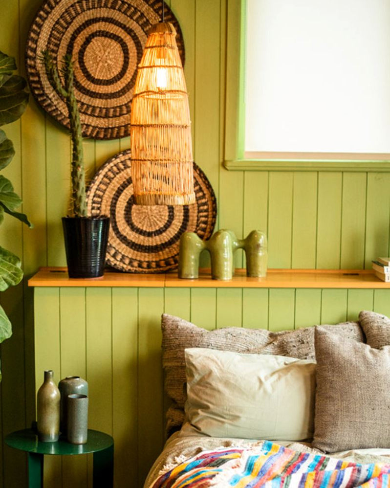 Ashanti Design Basket Lampshades: Handmade, Sustainable Lighting