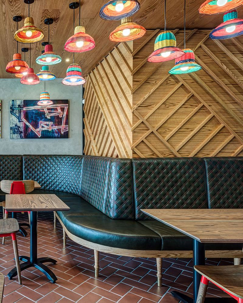 Handcrafted Woven Lampshades by Ashanti Design