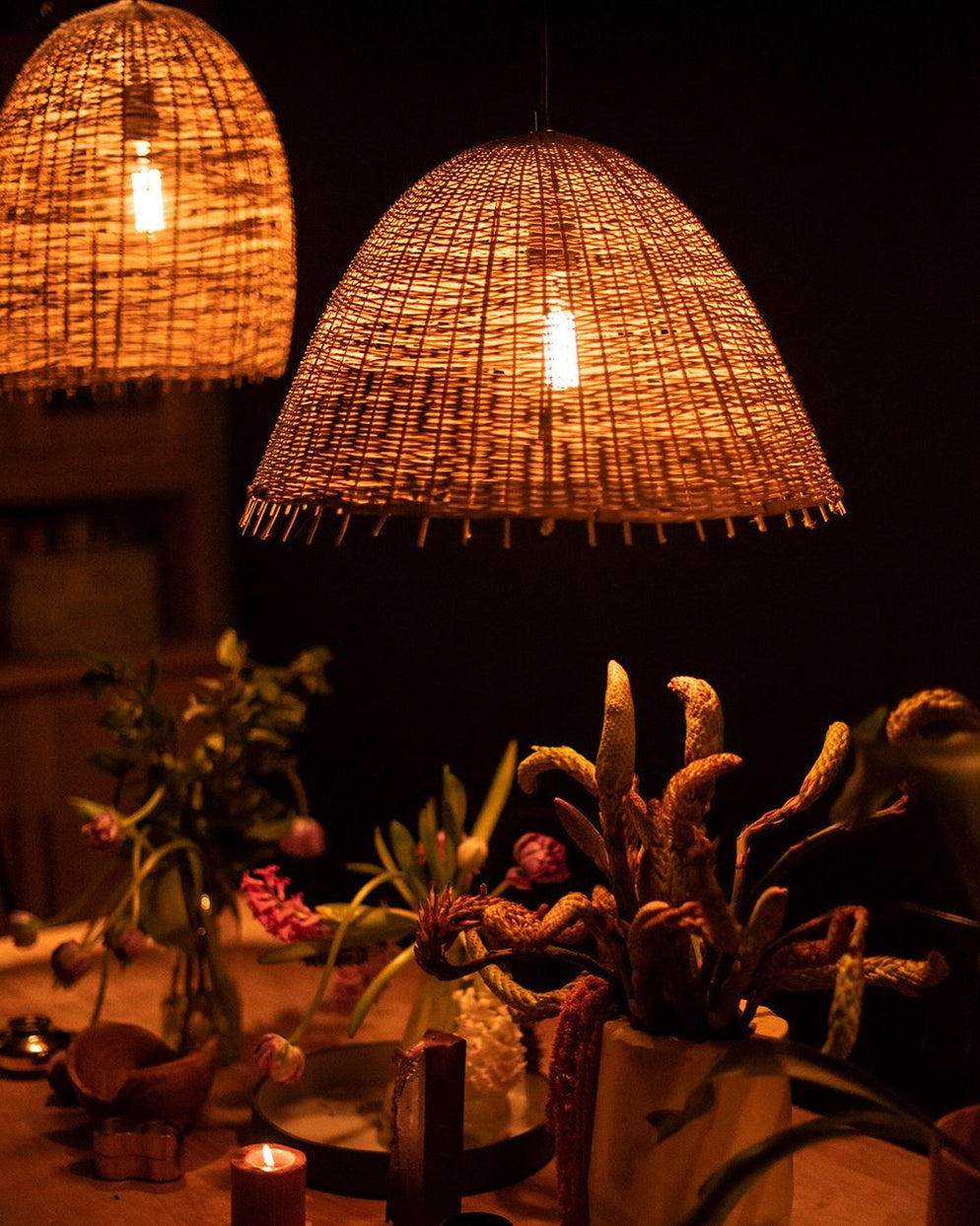 Ashanti Design Basket Lampshades: Handmade, Sustainable Lighting